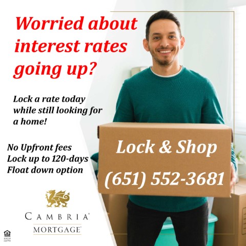 Lock & Shop - Lock an interest rate while you shop for your home.